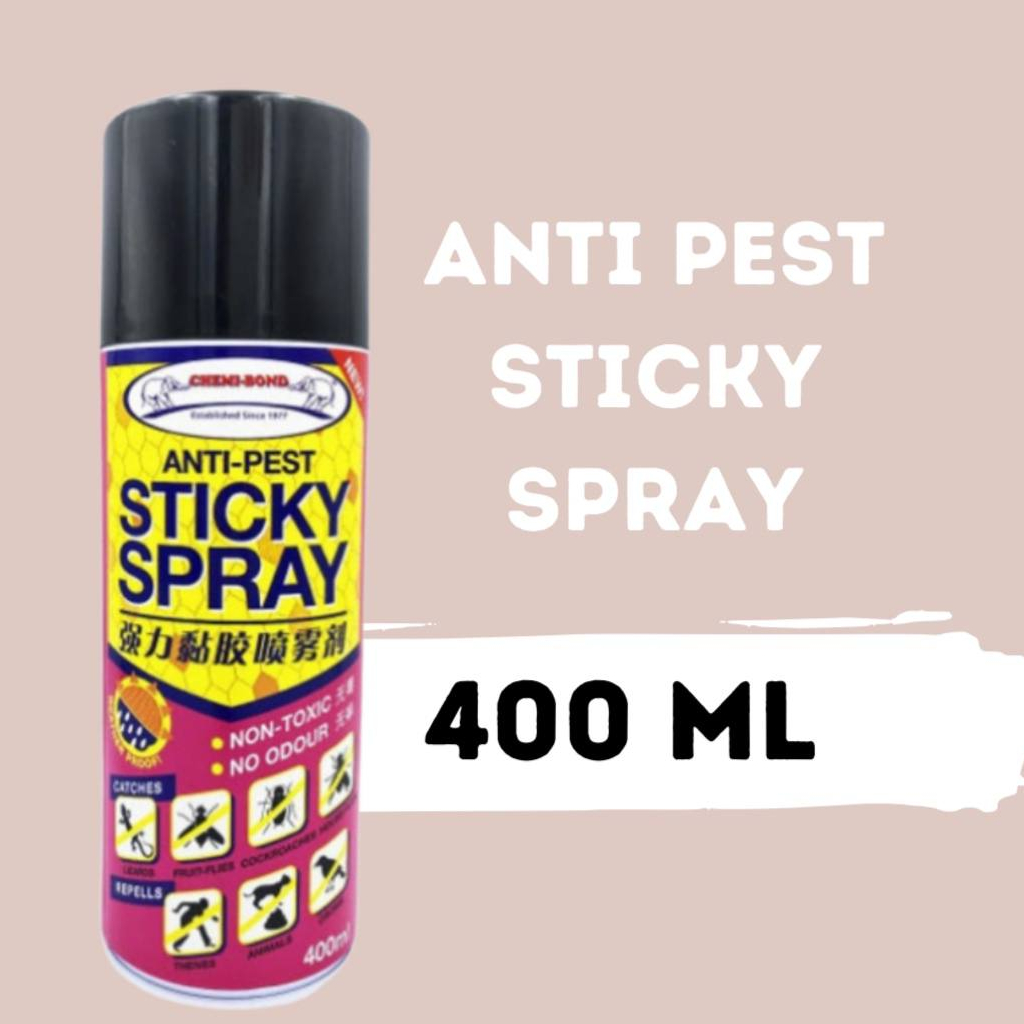 500ml Non-Toxic Odorless Sticky Spray for Effective Pest Weed Control ...