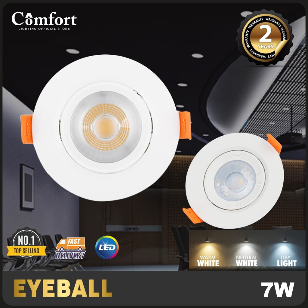 3W 7W LED Eyeball LED Bulb Recessed Eyeball Sportlight Round LED ...