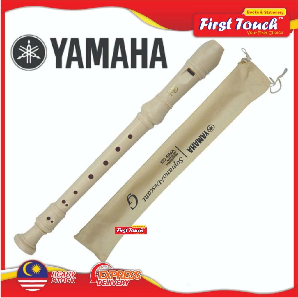 YAMAHA Soprano Recorder Plastic Recorder YRS-23 Music Instrument Suling ...