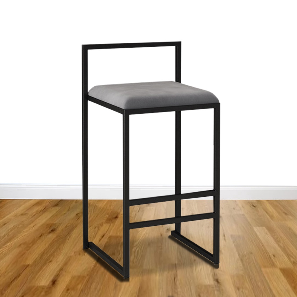 KENZZO : Bar Stool High Foot Round Bar Stool With Backrest/Bar Table ...