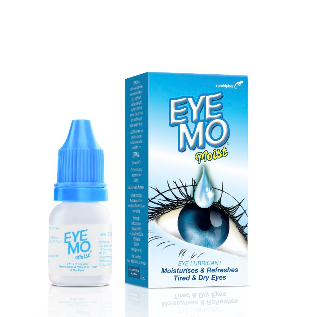 EYEMO MOIST 15ML Lubricant eye preparation which moisturizes, comforts ...
