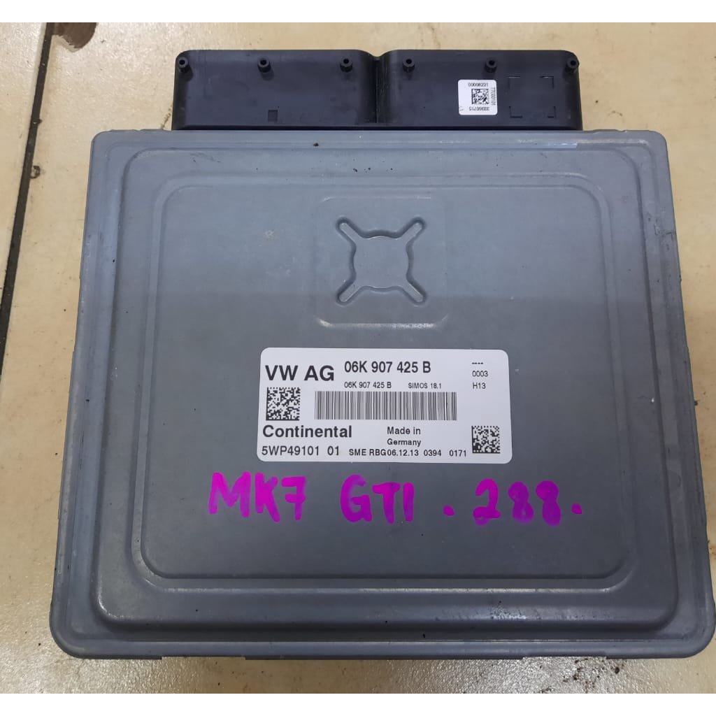 VOLKSWAGEN GOLF MK7 GTI ORIGINAL ECU COMPUTER BOX MQB - BUKAN OEM ...