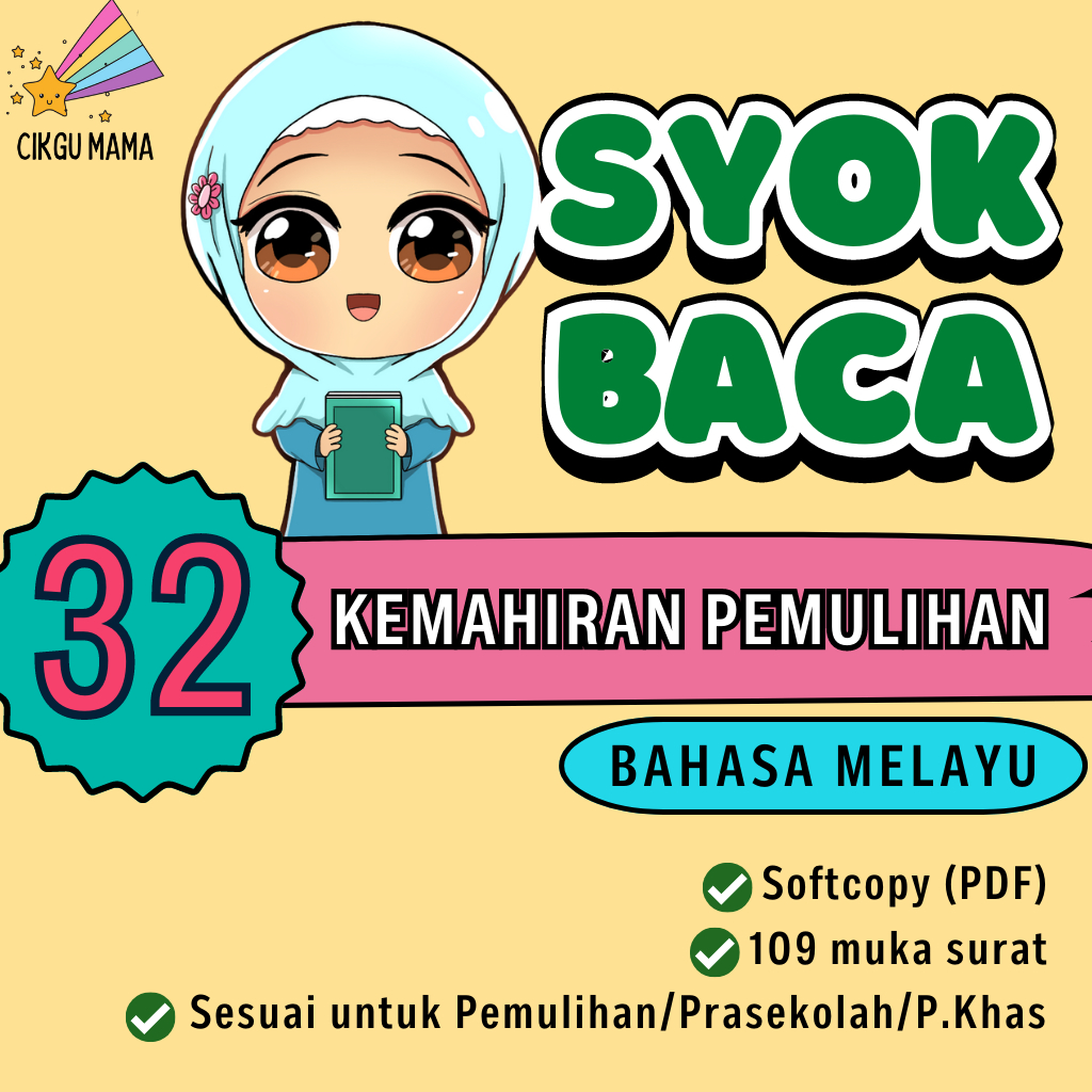[ SOFTCOPY | PDF ] SYOK BACA 32 KEMAHIRAN PEMULIHAN BAHASA MELAYU LINUS ...