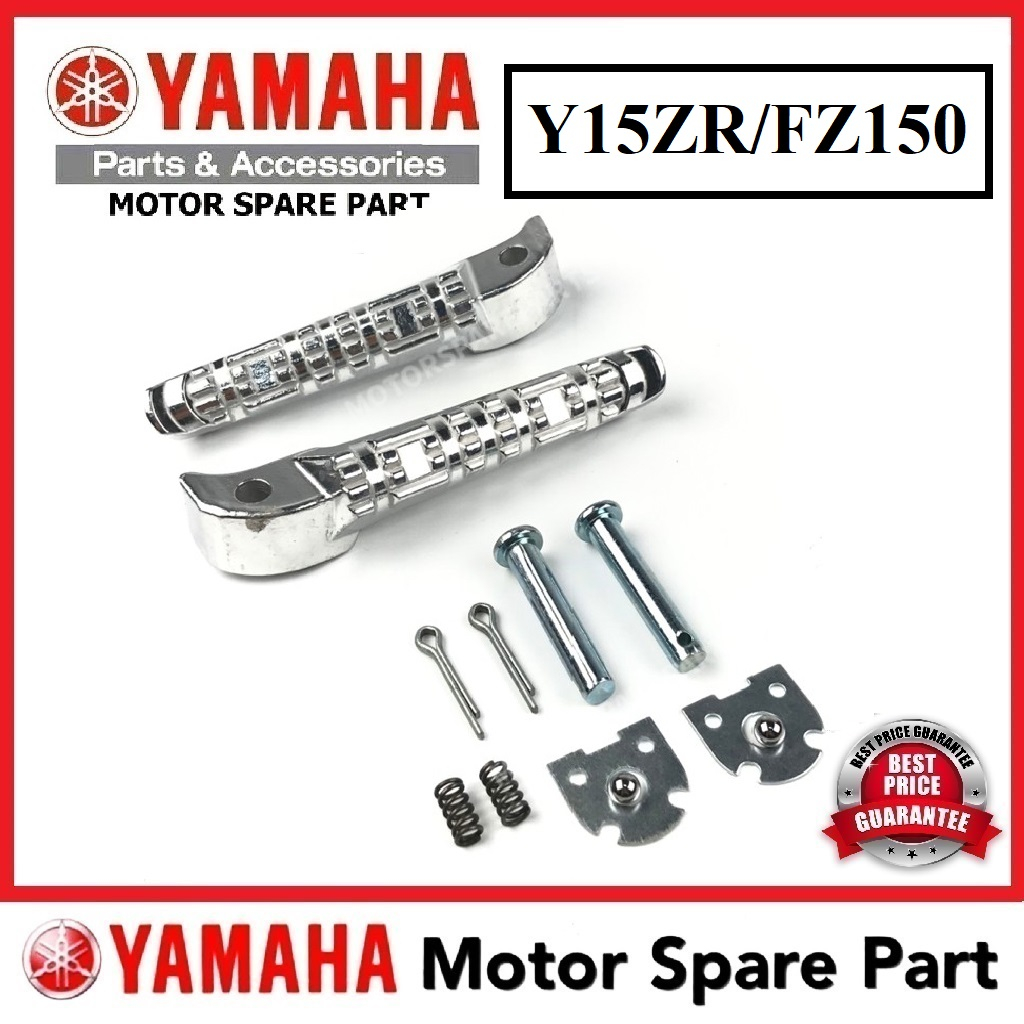YAMAHA Y15ZR / FZ150 REAR FOOTREST SET 0 FOOT REST BELAKANG KAKI PIJAK ...