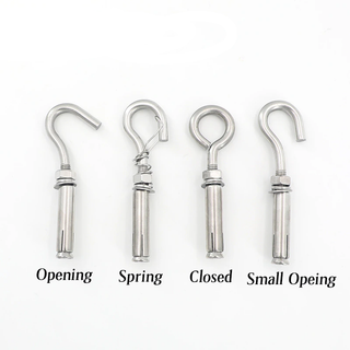SS 304 Expansion Hook Bolt Anchor Stainless Steel 304 Wall Plug with ...