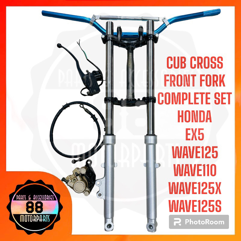 CUB CROSS FRONT FORK COMPLETE SET EX5 HONDA EX5 DREAM WAVE125 WAVE110 ...