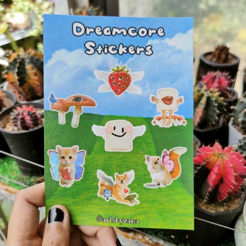Dreamcore Glitter Sticker Set made by Artsbyzana | Shopee Malaysia