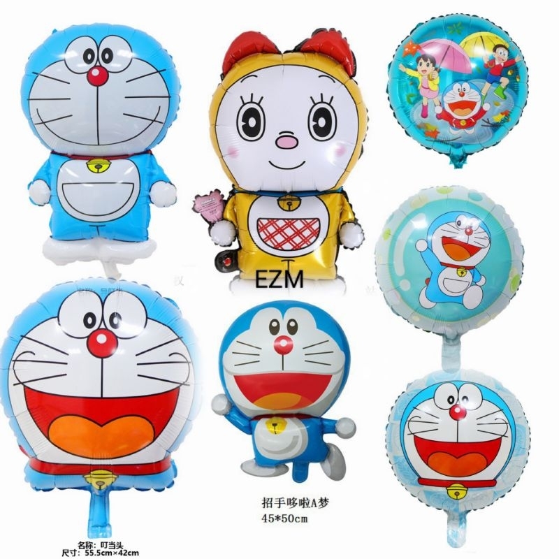 DORAEMON BALLON FOIL 1pcs kucing cartoon | Shopee Malaysia