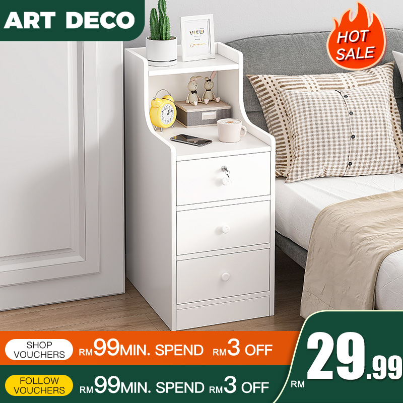 Bedside Table With Drawer Side Table Side Cabinet Bed Side Table With ...