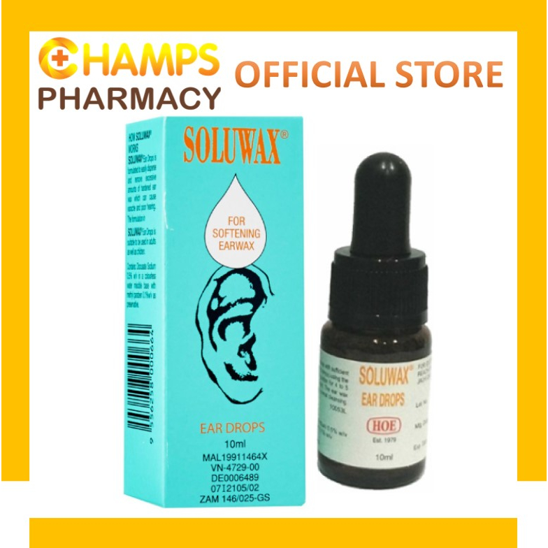 SOLUWAX EAR DROP 10ML | Shopee Malaysia