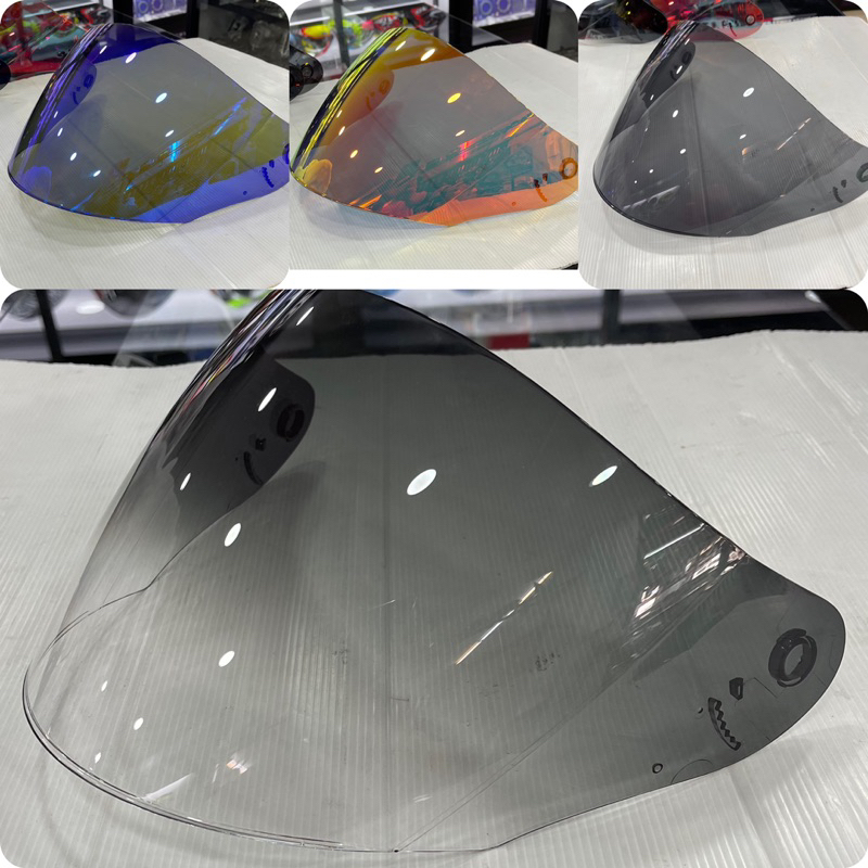 Shoei Siang Malam Visor TWO 2 DUA TONE CJ1 CJ-1 (V10) JF2 J Stream Jack ...