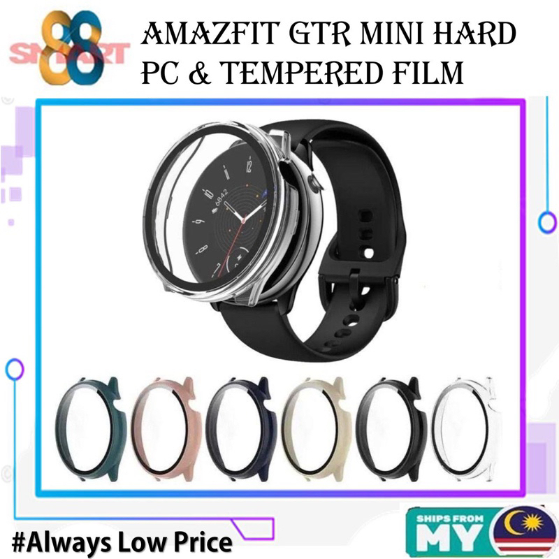 (88Smart) Amazfit GTR Mini 2023 Case 2in1 Full Protect Screen Protect ...