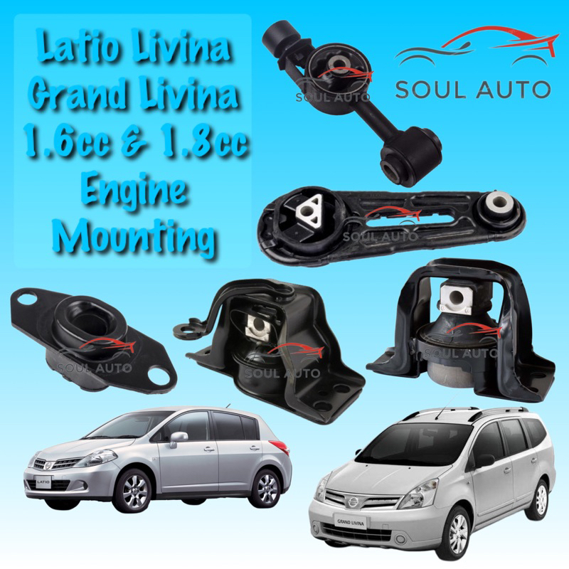 Nissan Latio Livina Grand Livina (2006-2016 year) 1.6cc 1.8cc Engine ...