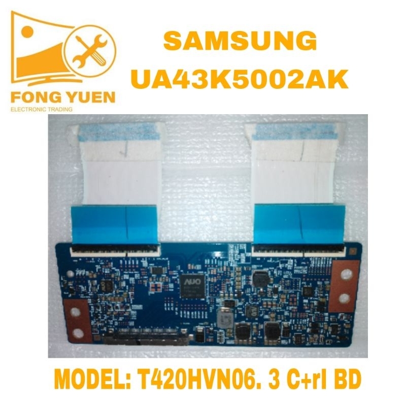 SAMSUNG TV TCON BOARD OR RIBBON UA43K5002AK | Shopee Malaysia