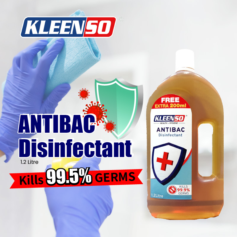 【ShipFast】1.2L Kleenso 99.5% Kill Germs Antiseptic Laundry Disinfectant ...