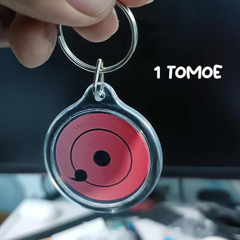 Keychain Murah Mata Sharingan ( naruto ) | Shopee Malaysia