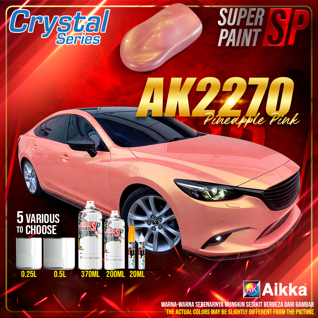AIKKA AK2270 Pineapple Pink | Crystal Series | Automotive 2K Car Paint ...