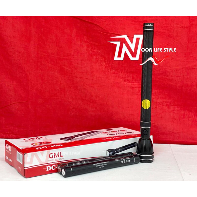 GHS/GML DC-100 JAPAN TORCH LIGHT LONG RANGE LED FLASH TORCH LIGHT ...