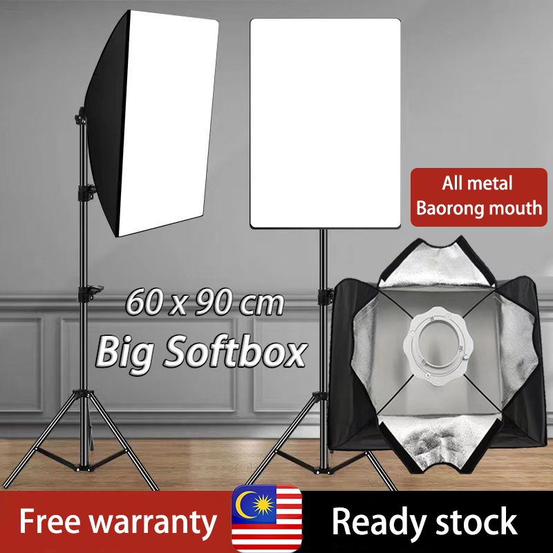 Live broadcast Soft Light Box Photography Light softbox 60 * 90 All ...