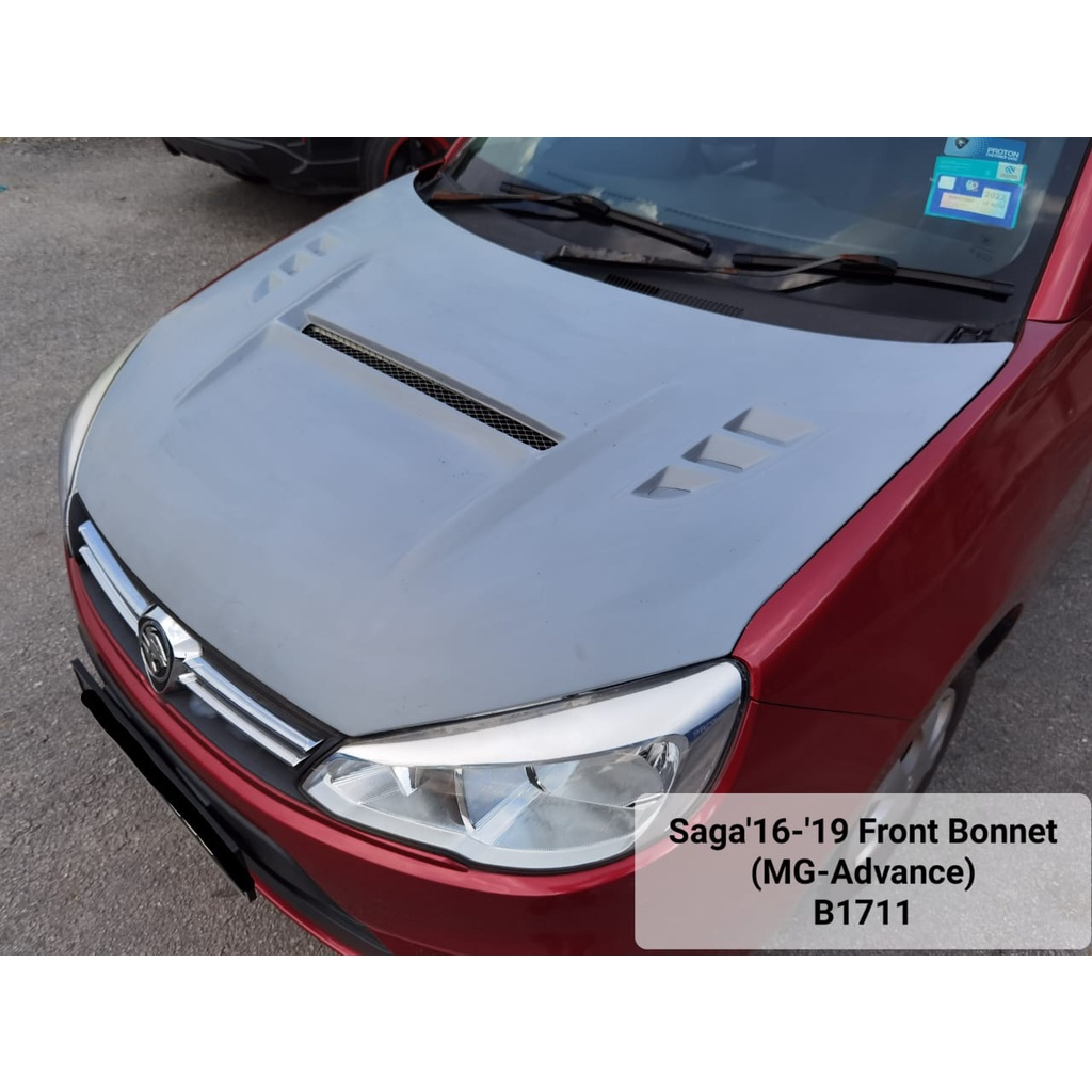 Proton Saga 3rd Generation VVT 2016 Mugen Advance Bonnet Body Kit Fiber ...