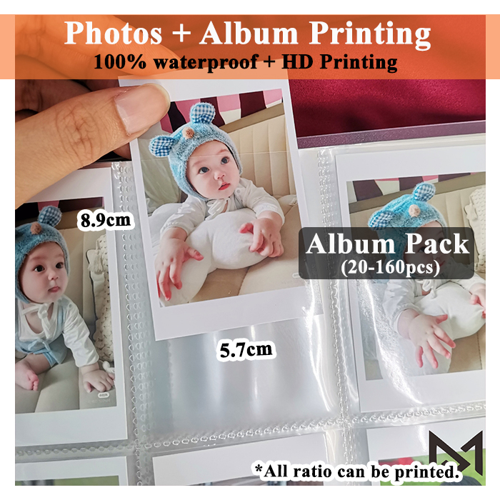 【Photos + Album Package】Album Foto@ Lomo Card Photo Book | Shopee Malaysia