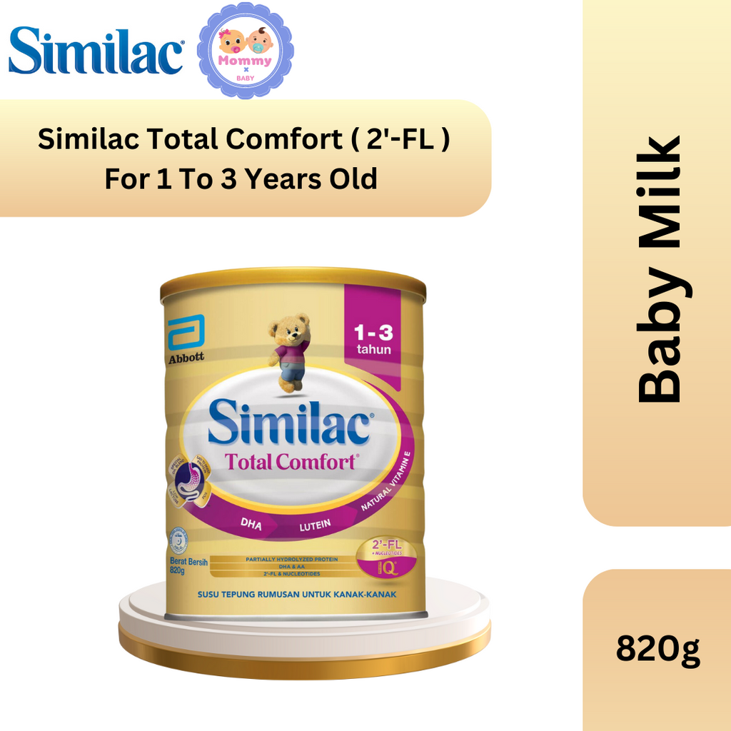 Similac Total Comfort ( 2'-FL ) For 1 To 3 Years Old 820g | Shopee Malaysia