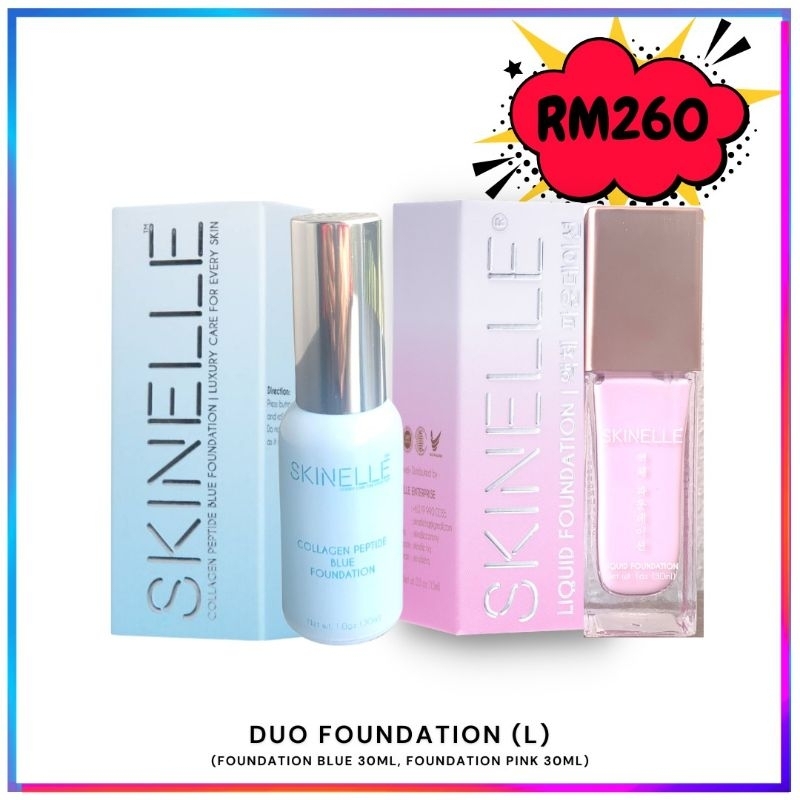 SKINELLE FOUNDATIONFREE POSTAGE(SHIP EVERYDAY) | Shopee Malaysia