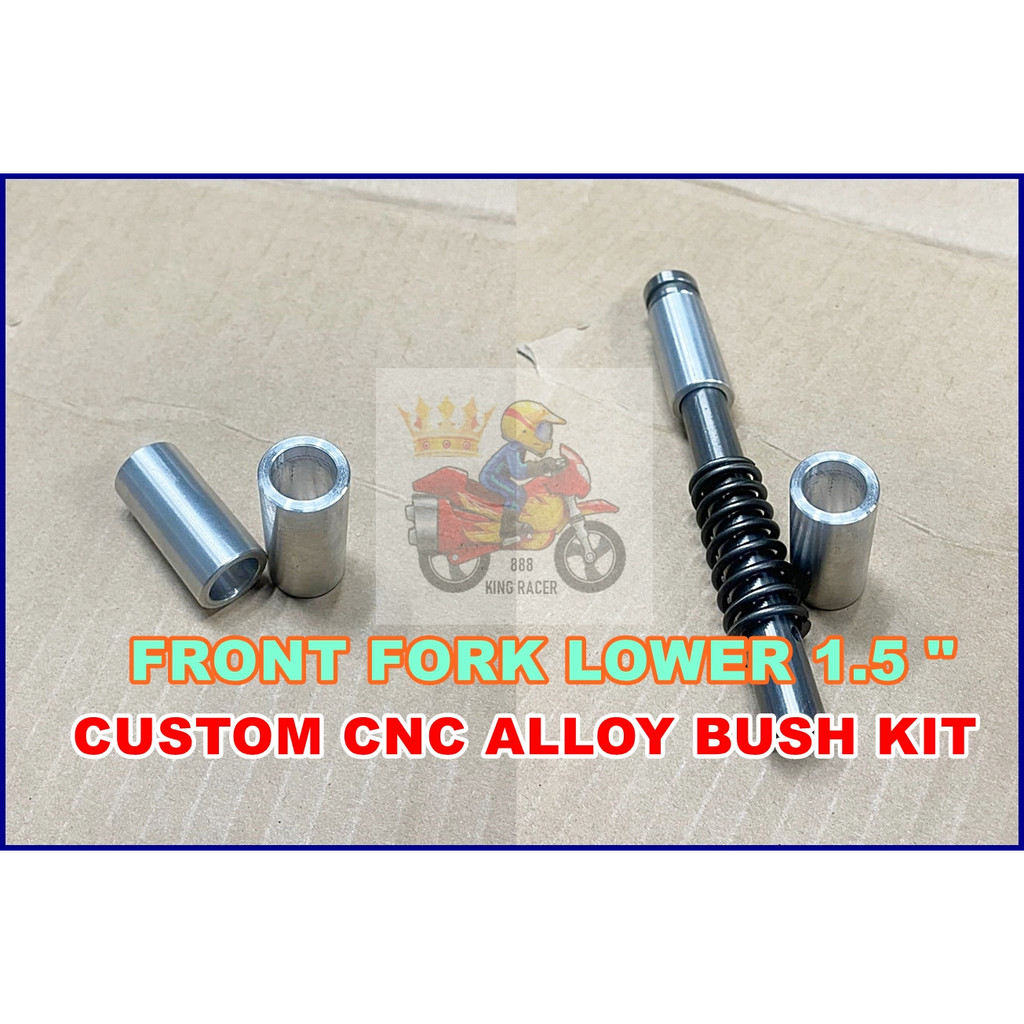 Front Fork Lower Kit 1.5 " [ CNC Alloy Bush Custom ] NVX155 LC135 V1 ...