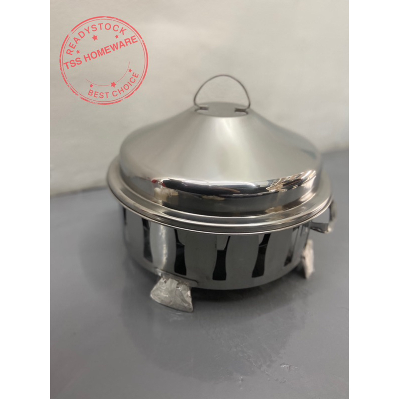 Zirafah Stainless Steel Round Warmer W/pan (DOME) | Shopee Malaysia Zirafah Stainless Steel Round Warmer W/pan (DOME) | Shopee Malaysia