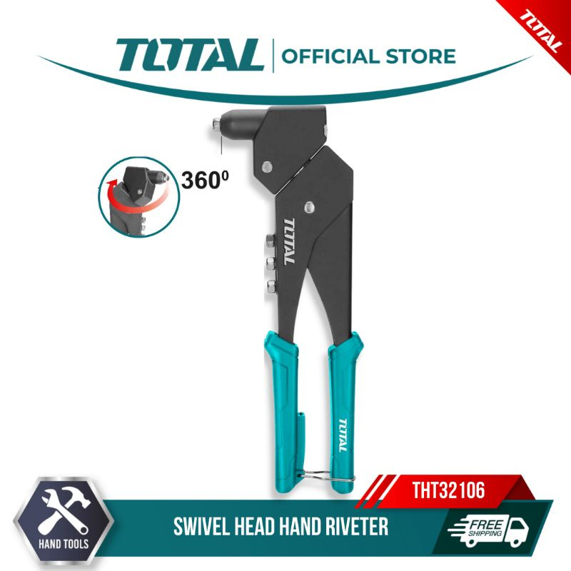 Total Swivel Head Hand Riveter (10.5") THT32106 | Shopee Malaysia
