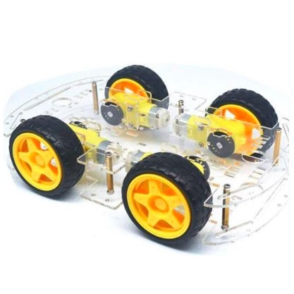 Arduino 4WD Smart Robot Car Chassis Kit with DC Motor Set Robotics Car ...