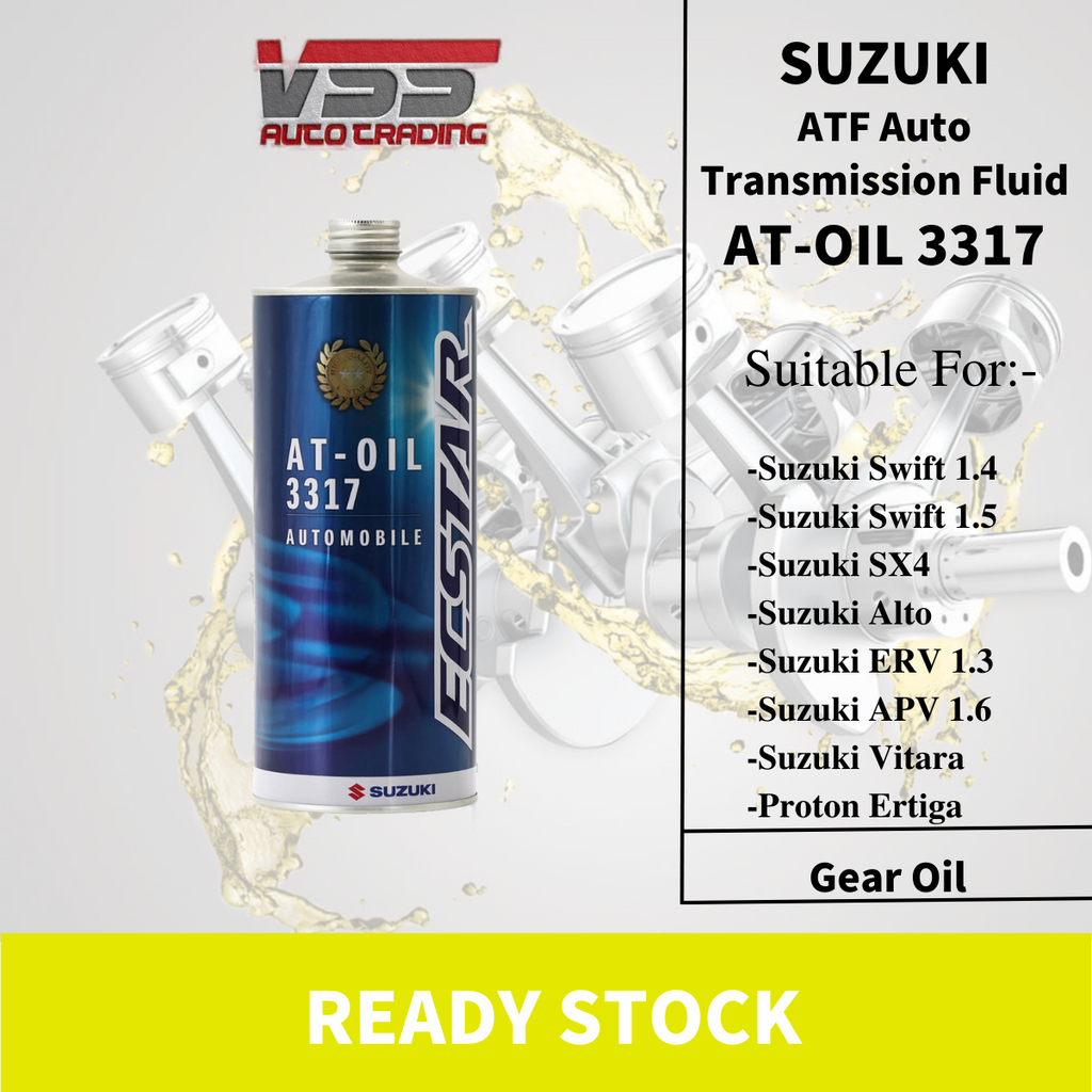 SUZUKI ATF Auto Transmission Fluid 3317 - (1L) Swift / APV / ERV ...