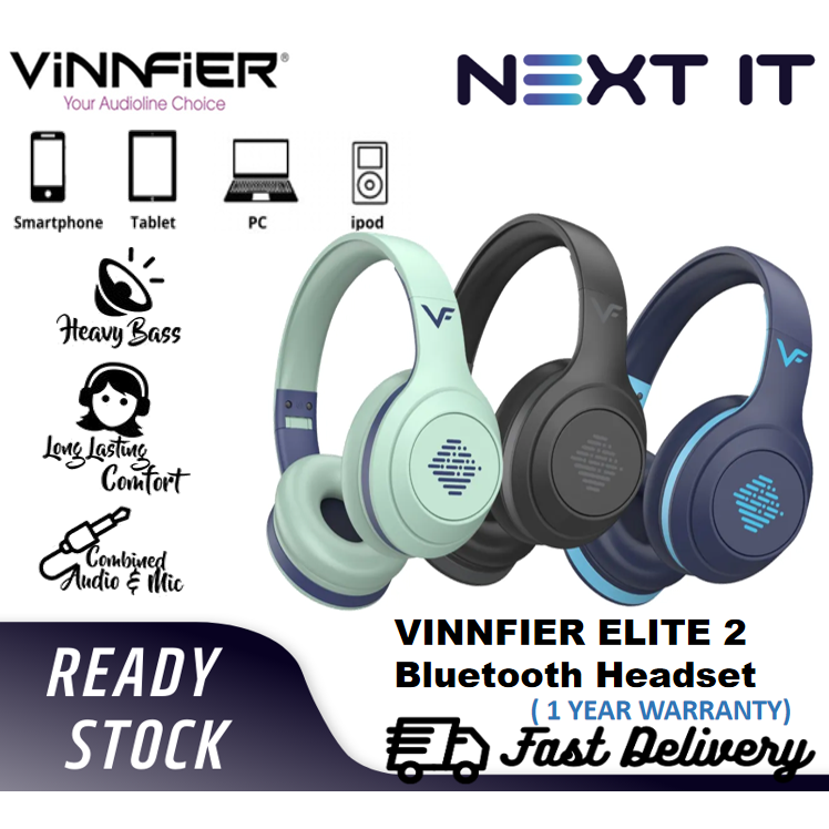 [READY STOCK] Vinnfier Elite 2 Bluetooth Headset | Shopee Malaysia