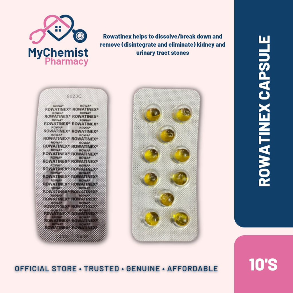 Rowatinex Capsule 10's (Strip) | Shopee Malaysia