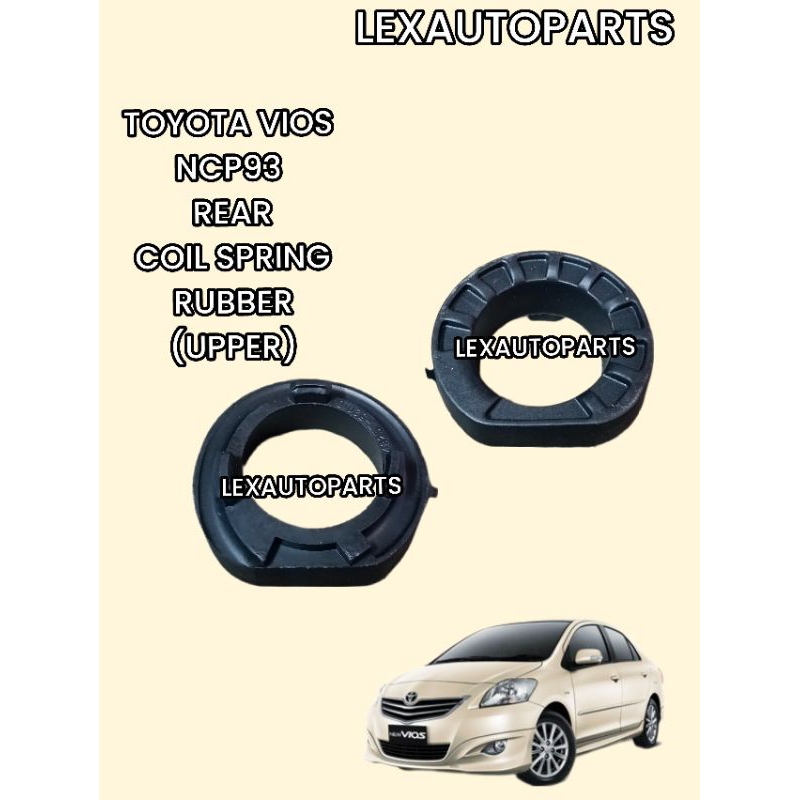 TOYOTA VIOS NCP93 REAR COIL SPRING RUBBER (UPPER) | Shopee Malaysia