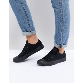 [READY STOCK] Converse Classic Full Black All Star Low Cut Chuck Taylor ...