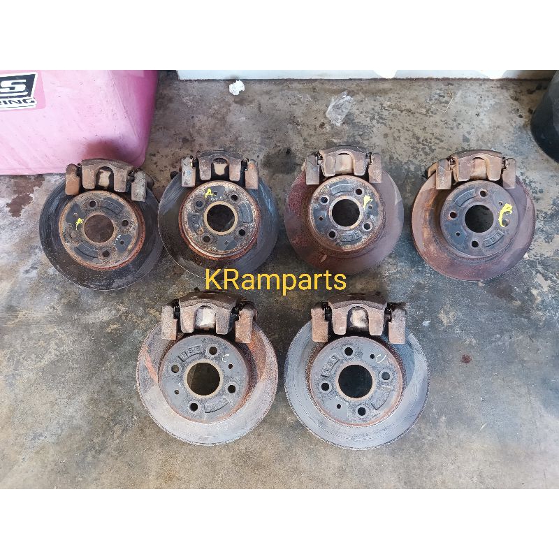 ORIGINAL TOYOTA BB 3SZ FRONT DISC BRAKE FOR KENARI KELISA VIVA MYVI ...