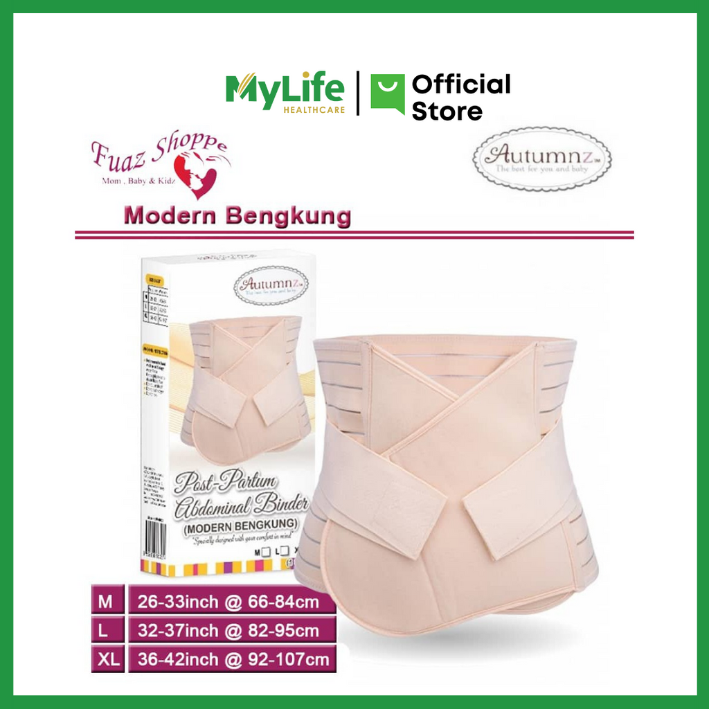AUTUMNZ POST-PARTUM ABDOMINAL BINDER (MODERN BENGKUNG) | Shopee Malaysia