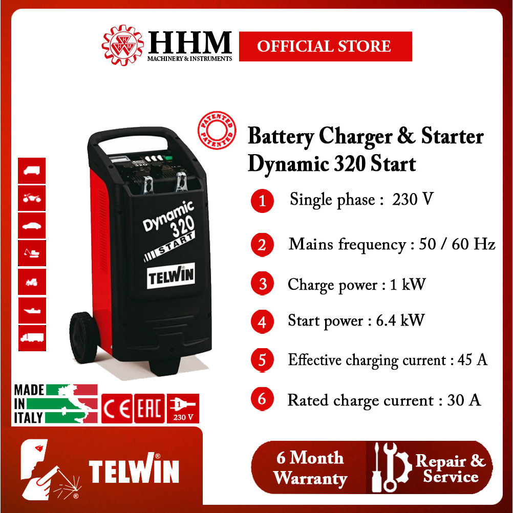 𝐓𝐄𝐋𝐖𝐈𝐍 Automotive Battery Charger Starter (Dynamic-Series) | Shopee ...