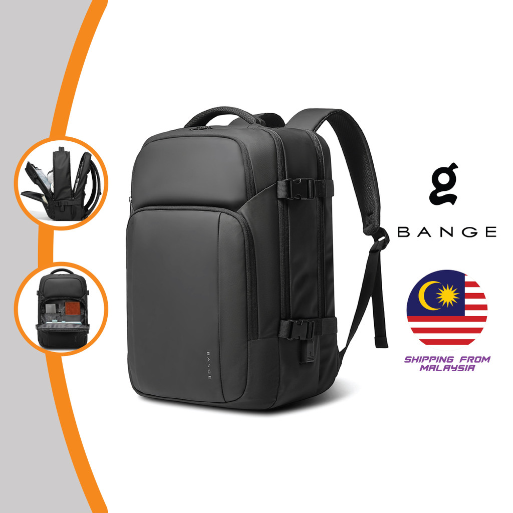 Bange Hornt Laptop Backpack USB Water Resistant Anti-Theft Ultra Light ...