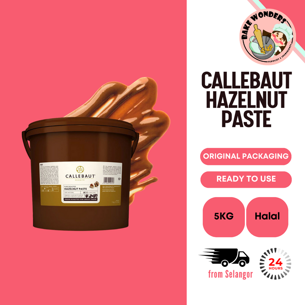 Callebaut Hazelnut Praline Paste 50%/ Hazelnut Paste/ Hazelnut Praline ...