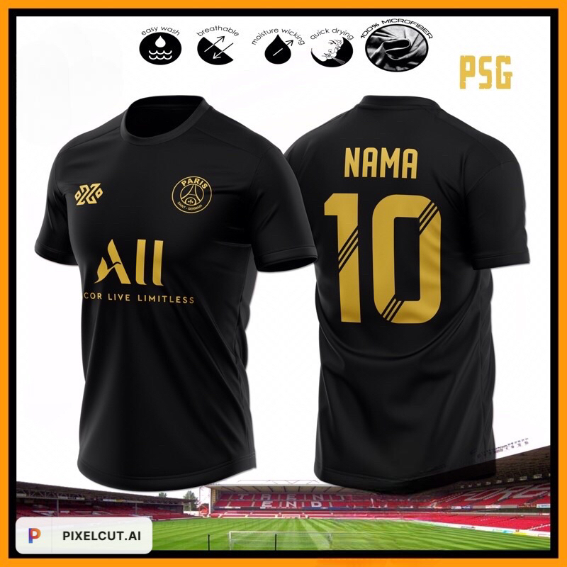JERSI PSG | jersey psg limited edition custom nama dan nombor | psg ...