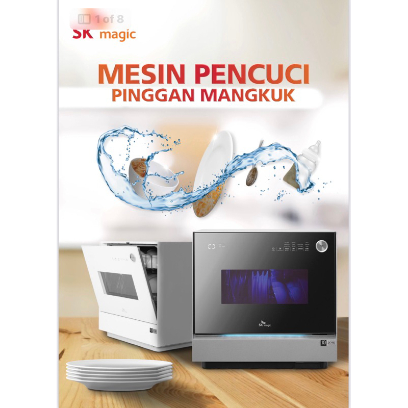 sk magic | mesin basuh pinggan | triple care dish washer | rental | Shopee Malaysia