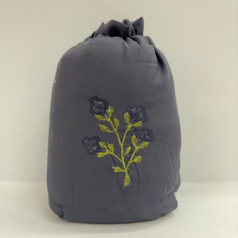 Telekung Travel Mini Pouch Telekung Dewasa Sulam Bunga [Free Beg ...