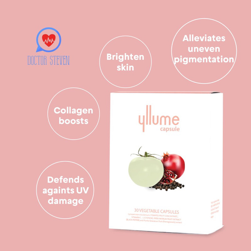Yllume Phytofloral 800mg Ultimate Illuminating Complex Skin Supplement ...