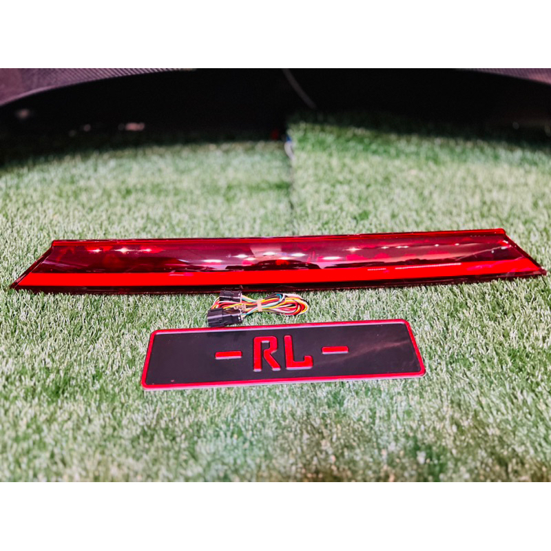 Proton X70 Rear trunk garnish led lamp light cover lip bodykit body kit ...