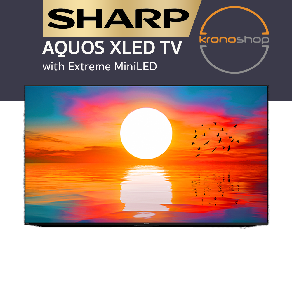 Sharp XLED 65/75 Inch 4K AQUOS XLED TV with Xtreme MiniLED 4TC65FV1X 4T-C65FV1X 4TC75FV1X 4T ...