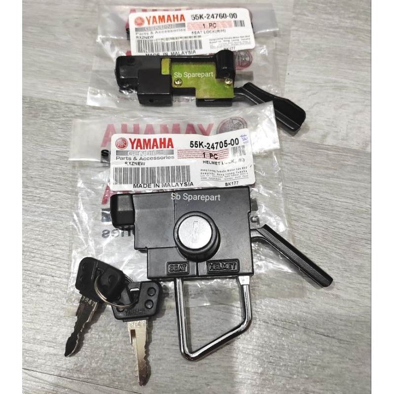 (MURAH🔥) LOCK SEAT KUNCI SEAT KIRI DAN KANAN YAMAHA RXZ | Shopee Malaysia