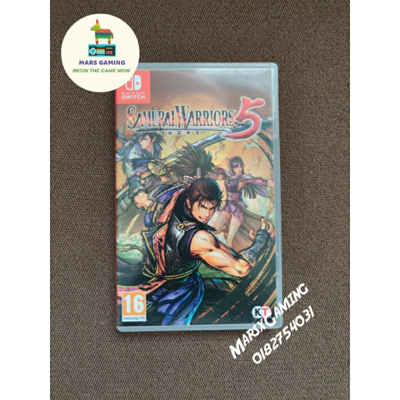 Nintendo Switch Samurai Warrior 5 Used | Shopee Malaysia
