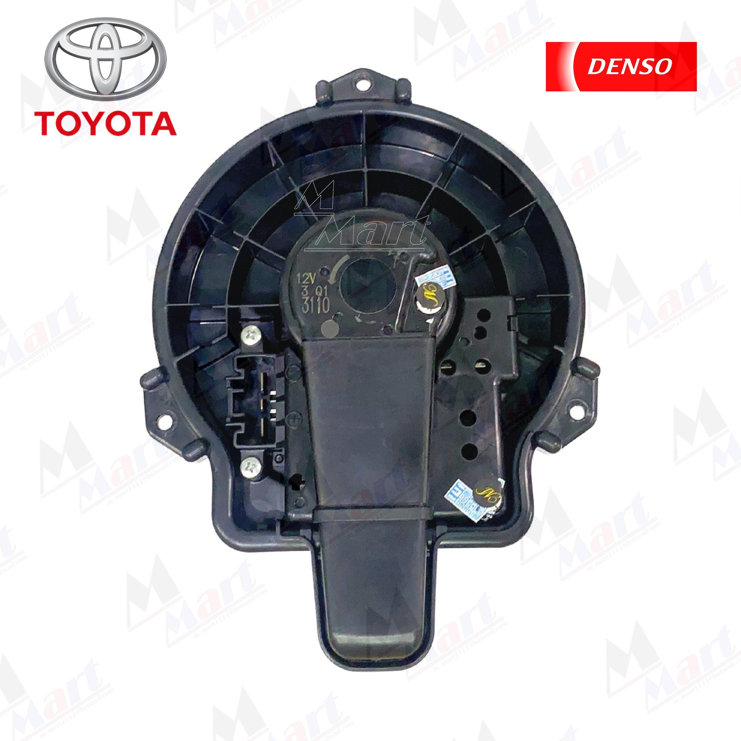 Toyota Prius C 2009-2015 Air Cond Blower Motor (Denso / Japan Halfcut ...
